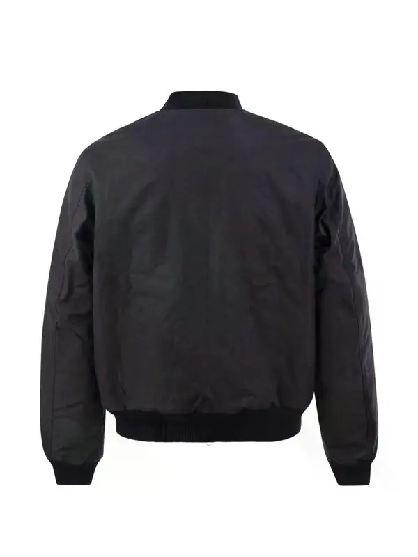 CECCARELLI Waxed Cotton Bomber Jacket