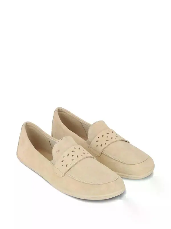 Be Lenka Suede Laser-cut Loafers