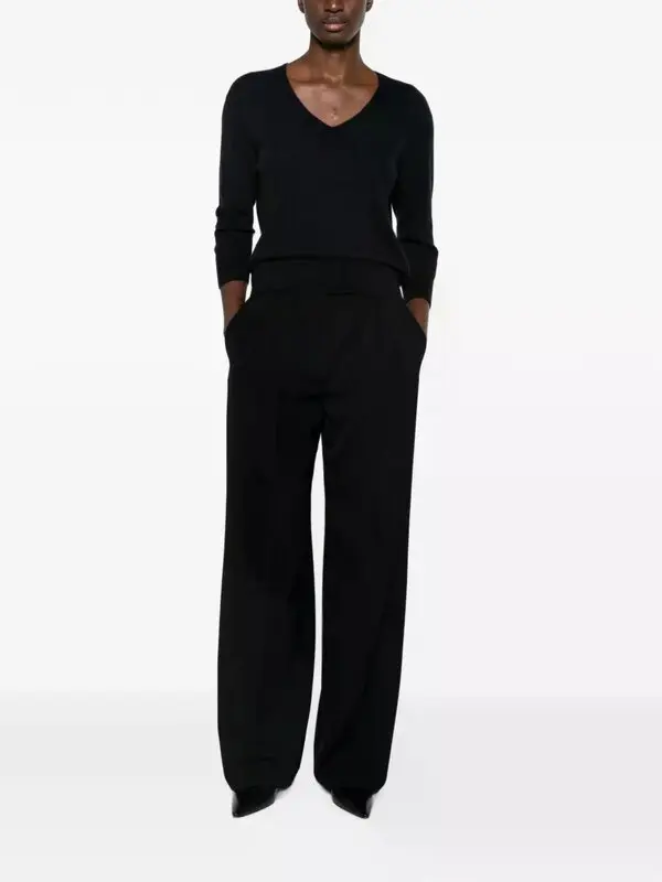 THE ROW Orchidea V-neck Sweater