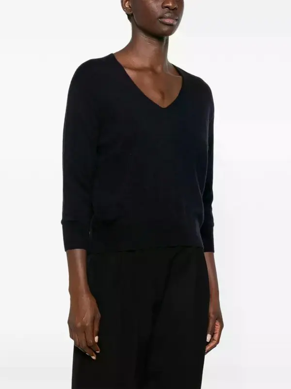 THE ROW Orchidea V-neck Sweater