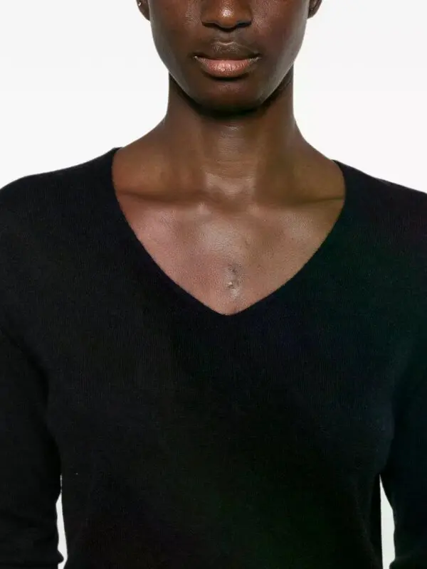 THE ROW Orchidea V-neck Sweater