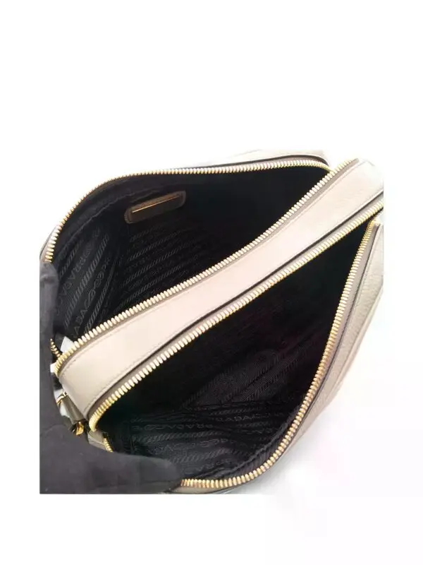 Prada 2010s Vitello Phenix Cross Body Bag