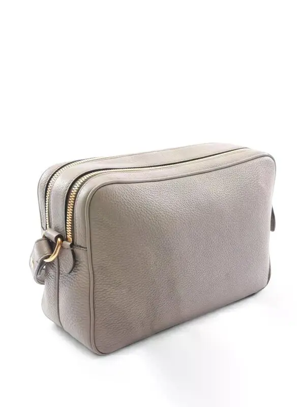 Prada 2010s Vitello Phenix Cross Body Bag