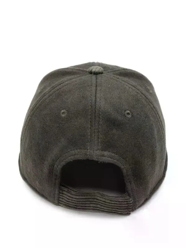 AUTRY Logo-embroidered Corduroy-brim Baseball Cap