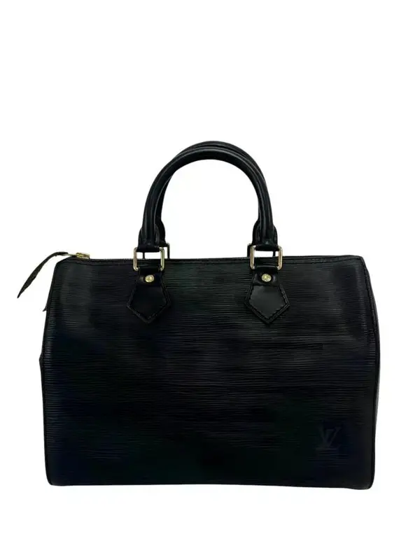 LOUIS VUITTON 1995 Epi Speedy 25 Boston Bag - Black