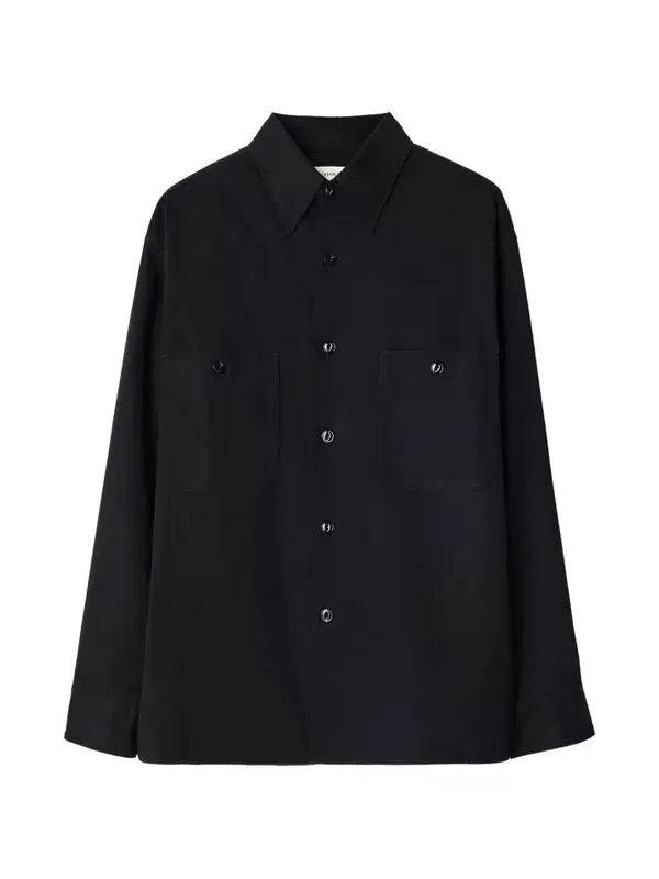 LEMAIRE Two-pocket Shirt In Light Cotton Twill