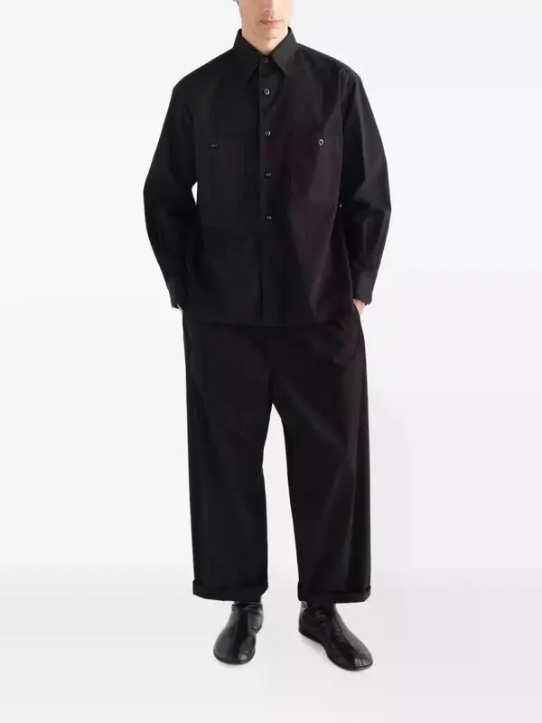 LEMAIRE Two-pocket Shirt In Light Cotton Twill