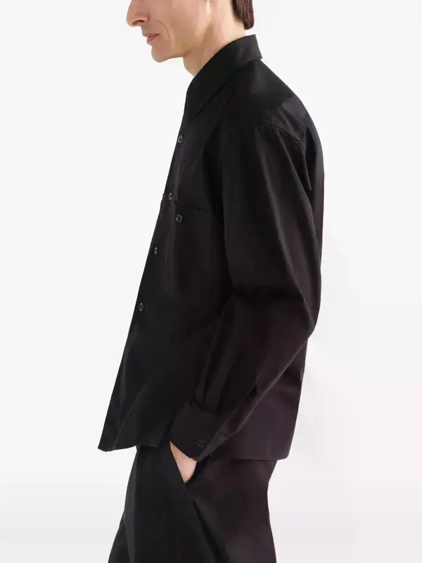 LEMAIRE Two-pocket Shirt In Light Cotton Twill