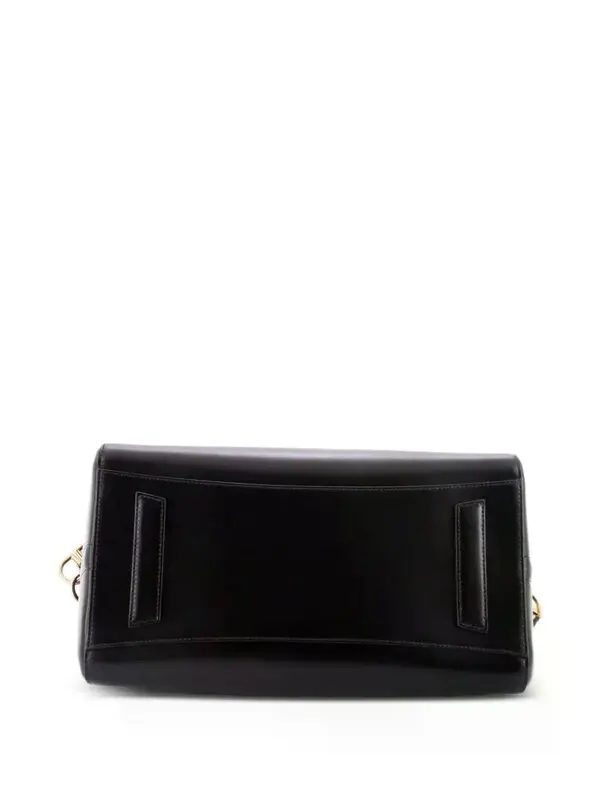 Givenchy Antigona Glazed Leather Medium Satchel - Black
