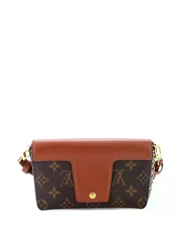 LOUIS VUITTON Padlock On Strap Handbag Monogram Canvas And Leather Crossbody Bag