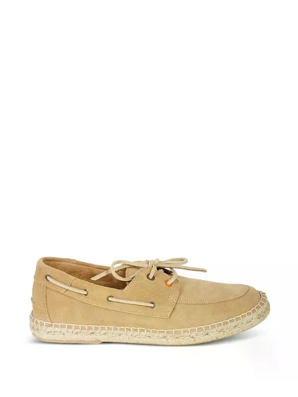 ABARCA Lace-up Espadrille Loafers - Neutrals