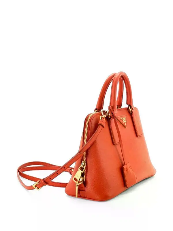 Prada Promenade Bag Saffiano Leather Small Satchel