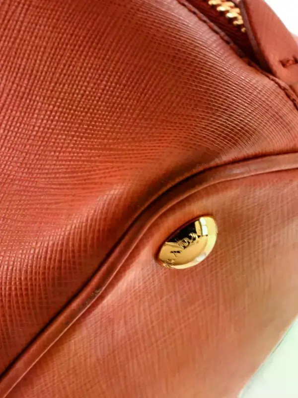 Prada Promenade Bag Saffiano Leather Small Satchel
