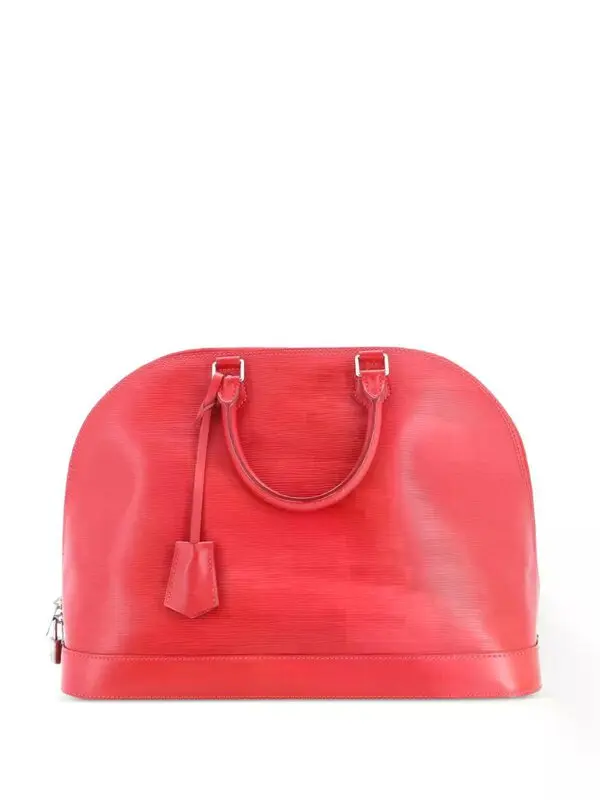 LOUIS VUITTON Epi Leather Satchel - Red