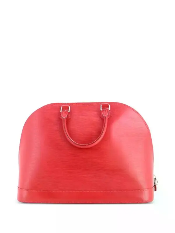 LOUIS VUITTON Epi Leather Satchel - Red