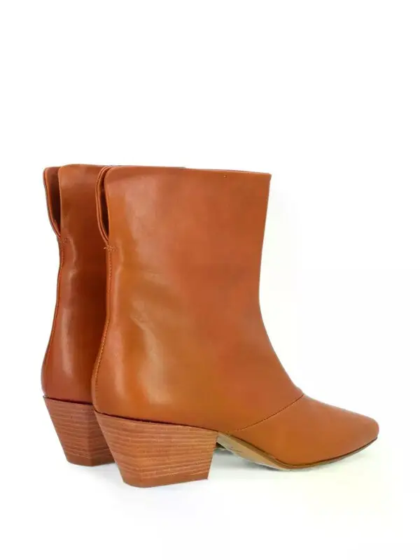 FORTE_FORTE Pointed-toe Ankle Boots