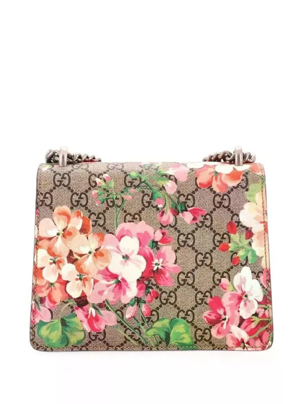 Gucci Dionysus Blooms Print Gg Coated Canvas Mini Shoulder Bag - Brown