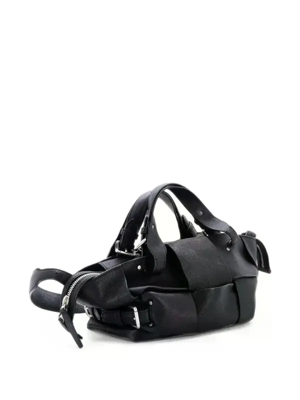 Bottega Veneta Arco Tool Bag Maxi Intrecciato Leather Satchel
