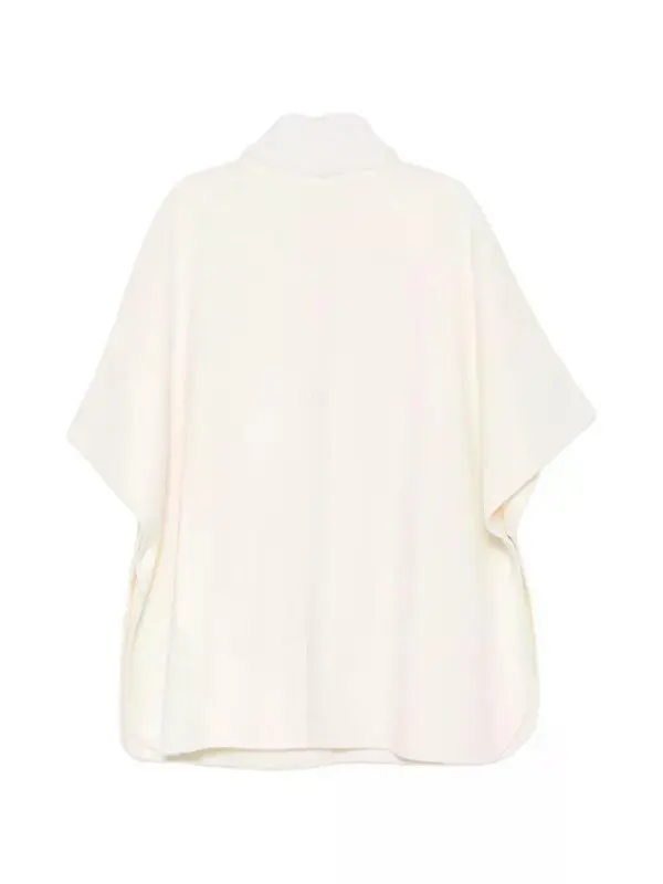 LISKA Fur-trim Patch-pocket Coat