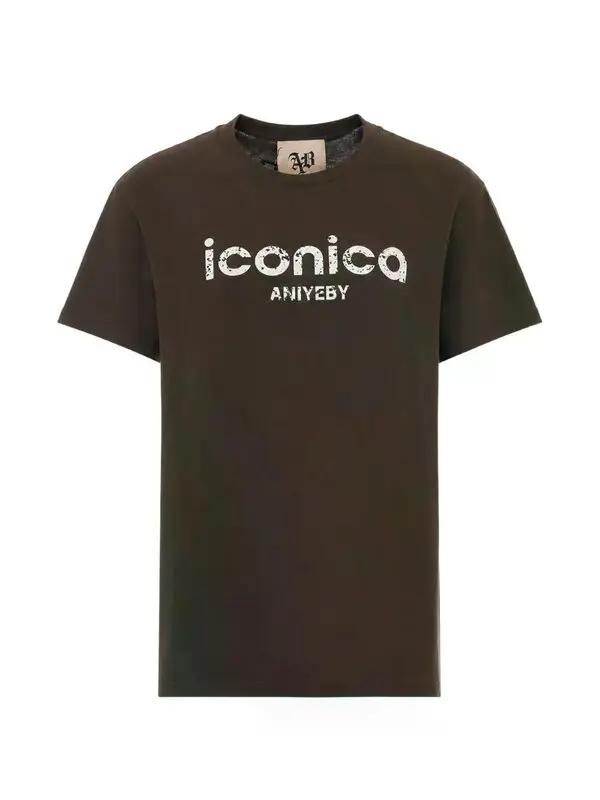 ANIYE BY Logo-print Crew-neck T-shirt