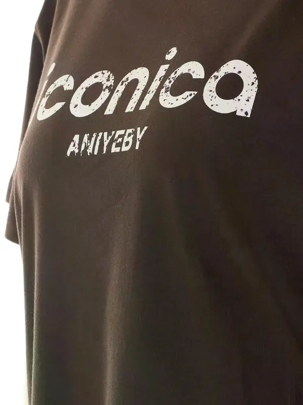 ANIYE BY Logo-print Crew-neck T-shirt