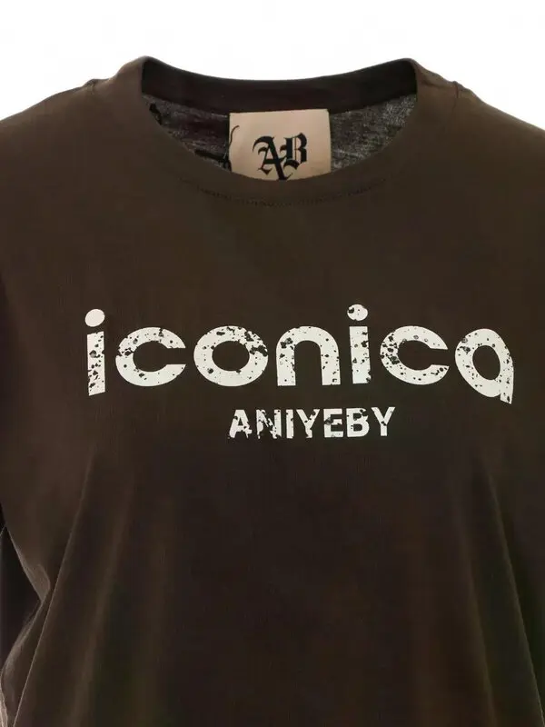 ANIYE BY Logo-print Crew-neck T-shirt