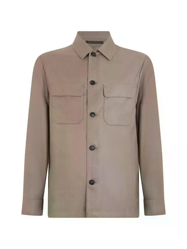 SLOWEAR Flap-pocket Shirt