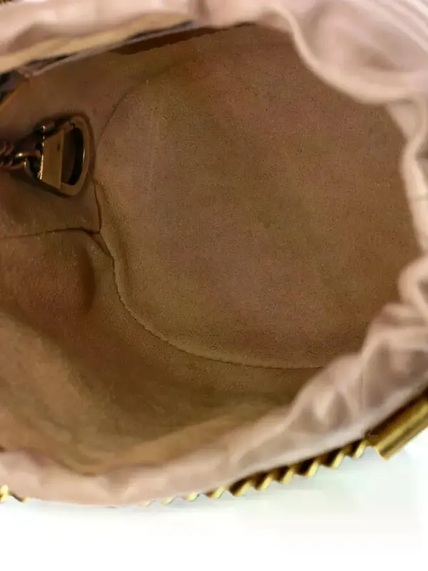 Gucci Gg Marmont Matelasse Leather Mini Bucket Bag