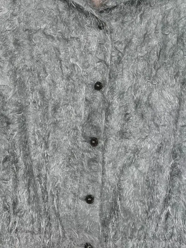 ALYSI Textured Button-front Jacket