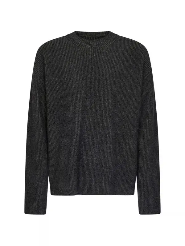 UMA WANG Ribbed-knit Cashmere Pullover