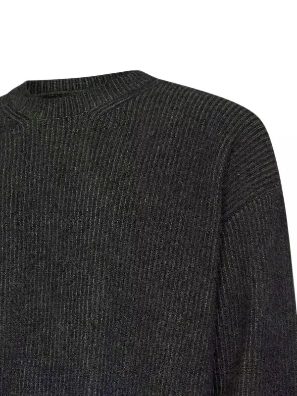 UMA WANG Ribbed-knit Cashmere Pullover