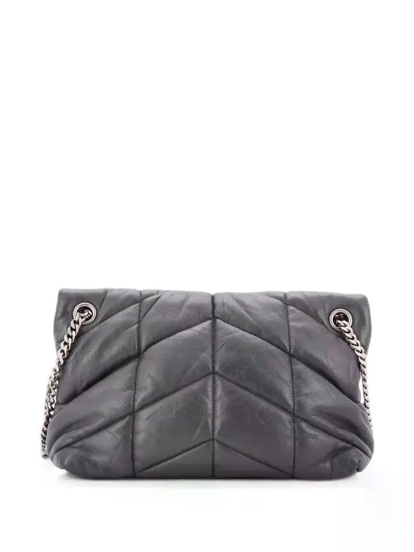 Saint Laurent Loulou Puffer Quilted Leather Small Shoulder Bag