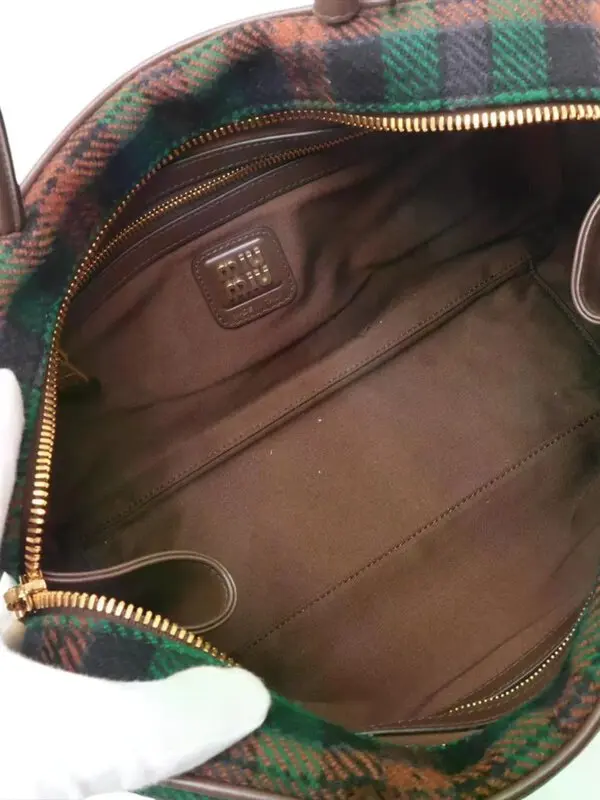Miu Miu 2025 Wool Arcadi Handbag