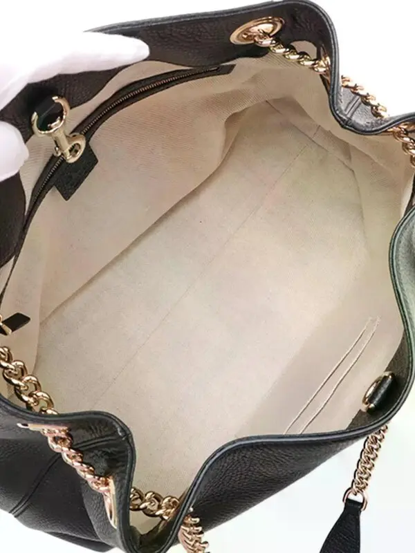 Gucci 2012-2026 Medium Calfskin Soho Chain Tote Bag