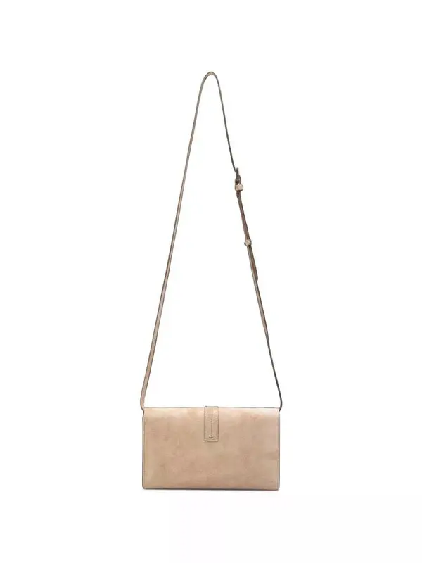 TOM FORD Kara T Twist Suede Wallet
