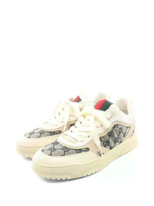 Gucci 2020s Re-web Lace-up Sneakers