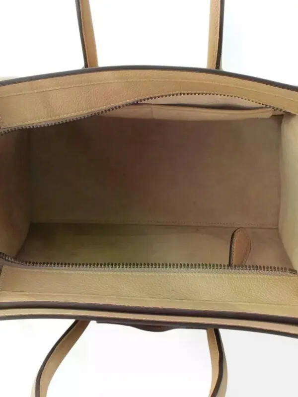 Celine 2012-2018 Micro Drummed Calfskin Luggage Tote Bag