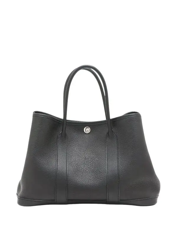 Hermès 2008 Negonda Garden Party 30 Tote Bag - Black