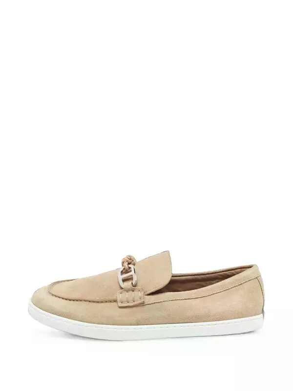 Hermès Ignacio Suede Loafers