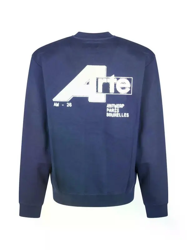 ARTE ANTWERP City Logo-print Crew-neck Sweater