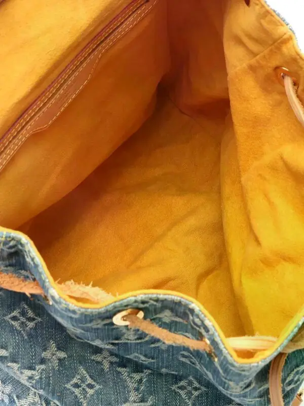 LOUIS VUITTON 2006 Monogram Denim Sac A Dos Gm Backpack