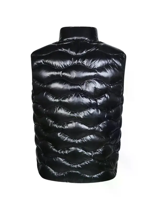 BLAUER. Danny Quilted High-neck Gilet