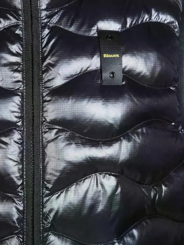 BLAUER. Danny Quilted High-neck Gilet