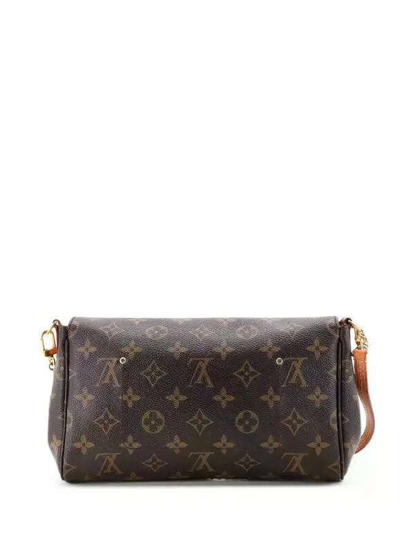LOUIS VUITTON Monogram Canvas Favorite Pm Clutch Bag - Brown