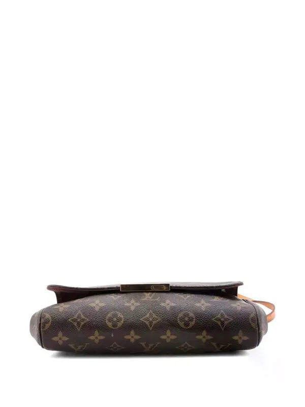 LOUIS VUITTON Monogram Canvas Favorite Pm Clutch Bag - Brown