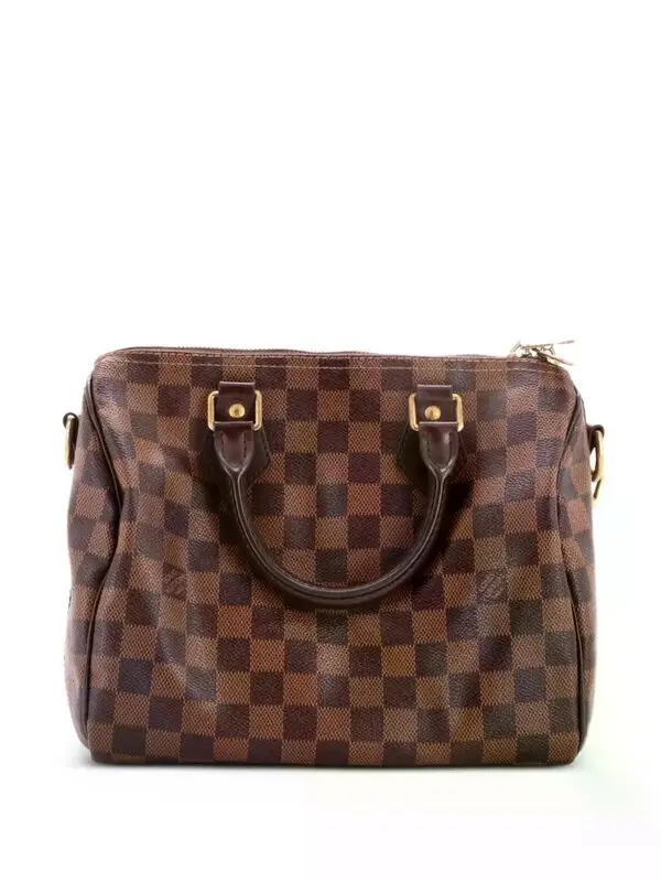LOUIS VUITTON Damier Speedy Bandoulière 25 Satchel - Brown