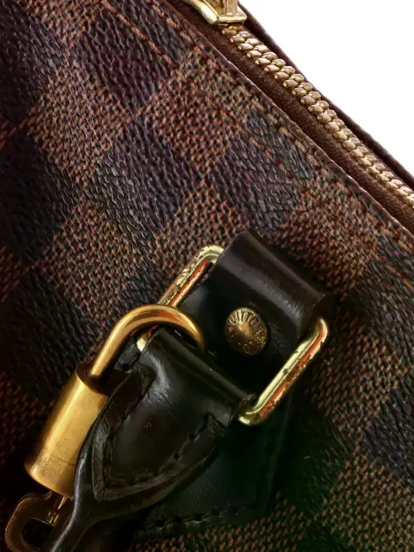 LOUIS VUITTON Damier Speedy Bandoulière 25 Satchel - Brown