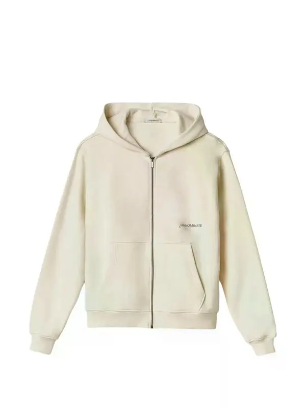 HINNOMINATE Zip-up Logo-print Hoodie