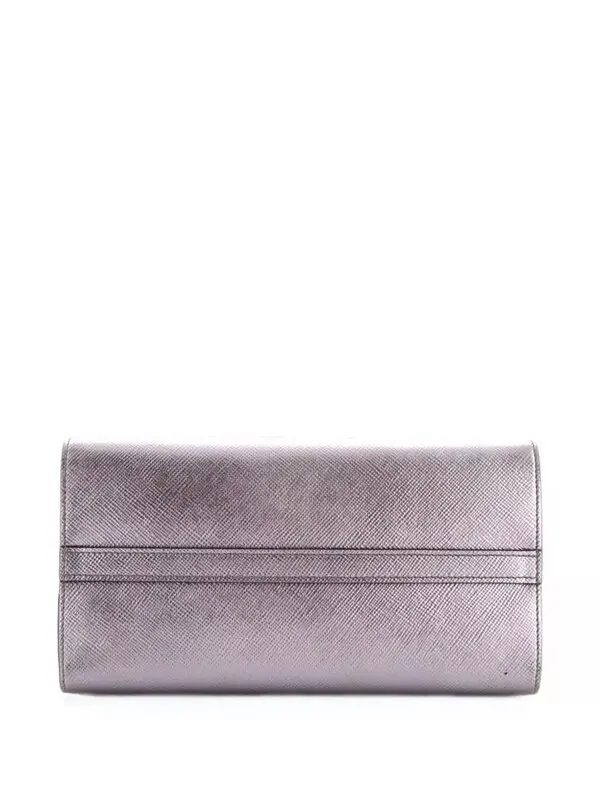 Prada Monochrome Saffiano And City Calf Small Tote Bag