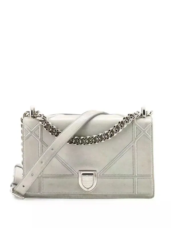 Dior Diorama Flap Bag Studded Leather Small Shoulder Bag
